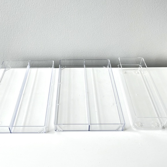 Other | 3 Acrylic Makeup Insert To Alexa Drawer | Poshmark